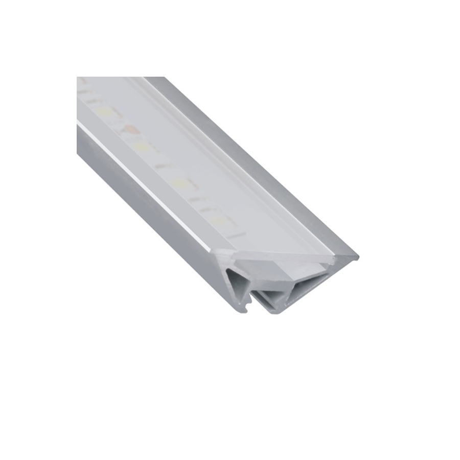 Profile aluminiowe do LED - narożne, nawierzchniowe